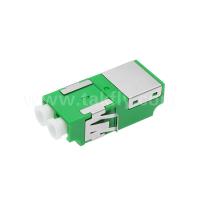 China LC Duplex Fiber Optic Adapter Dust Proof Waterproof with Low Insertion Loss for sale