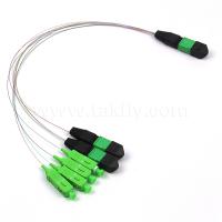 China Low Insertion Loss MPO MTP Fiber Optic Connector Standard ≤0.35/0.7 Typical/Max Interchangeability ≤ 0.2dB Length Etc for sale