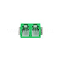 China LC Duplex Fiber Optic Adapter Single Mode APC UPC No Flange for sale