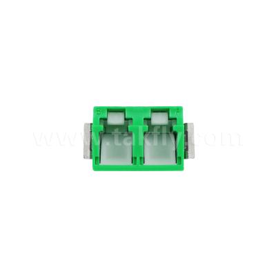 China LC Duplex Fiber Optic Adapter Single Mode APC UPC No Flange for sale