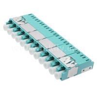 China High Density LC Fiber Optic Adapter 6/8/12 Ways APC UPC Single/Multi Mode for sale
