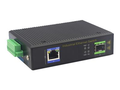 China Industrial Gigabit POE Switch with 1 SFP Port and DIN-Rail Mounting for sale