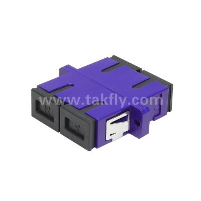 China SC Duplex Fiber Optic Adapter Singlemode Multimode APC UPC for sale