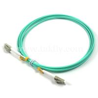 China SC-LC Duplex OM3 Fiber Optic Patch Cord 2.0mm 100N Tensile for sale