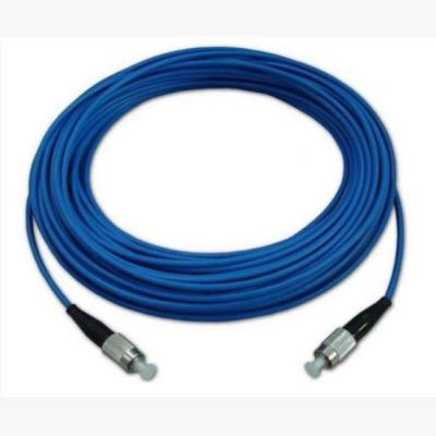 China ST SM Simplex Armored Fiber Optic Patch Cord 10m 15m Custom Length for sale
