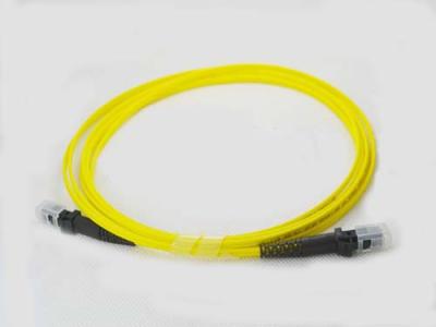 China MTRJ-MTRJ Duplex Single Mode Fiber Patch Cord 0.2dB Insertion Loss for sale