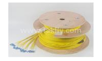 China 48 Cores SC UPC Pigtail Single Mode 2.5M LSZH Jacket for sale