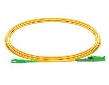 China EC-SC Fiber Optic Patch Cord UPC/APC LSZH/PVC Jacket for sale