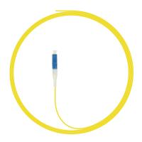 China LC Simplex Fiber Optic Pigtail LSZH/PVC SM/MM UPC and APC for sale