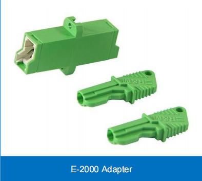 China E-2000 Adapter APC Green SM for sale