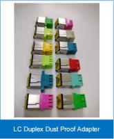 China LC Duplex Dust Proof Adapter SM/MM 0.2dB High Performance for sale