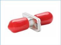 China ST Simplex Metal Adapter-Rectangle Type SM/MM Low IL 0.2dB for sale