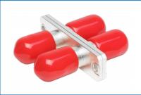 China ST Duplex Metal Adapter-Rectangle Type SM/MM Low IL 0.2dB for sale