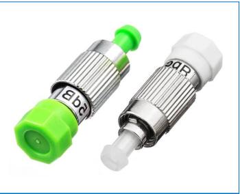China FC Male-Female Attenuator DB Value≤5dB APC/UPC Low RL SM/MM for sale