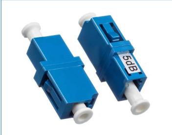 China LC Fixed Attenuator APC/UPC SM/MM Attenuator Value≤10dB for sale