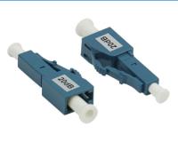 China LC Male-Female Attenuator SM/MM APC/UPC Attenuator Value<20dB for sale