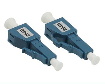 China LC Fixed Attenuator APC/UPC SM/MM Attenuator Value≤10dB for sale