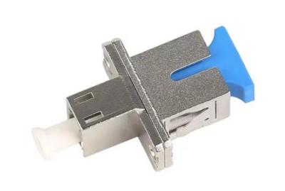 China LC-SC SX Single Mode, multimode Flange Fiber Optic Adapter for Telecom for sale