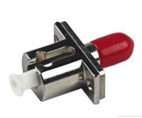 China LC-ST SX Single Mode, multimode Flange Fiber Optic Adapter for Telecom for sale