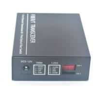 China SC Simplex/Duplex 10/100/1000Base-TX to 1000Base-FX Fiber Optic Media Converter with LFP for sale