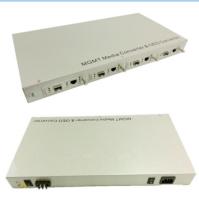 China 1U 4 Slots Media Converter Chassis for sale