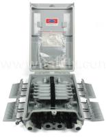 China 8 Ports Fiber Optic Splitter Box Specification Model No.: FTKS-1805-8FA for sale