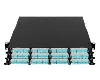 China 1U 144 Core Super-high Density MPO/MTP Rack-mount Fiber Patch Panel For Data Center and Network Solution for sale