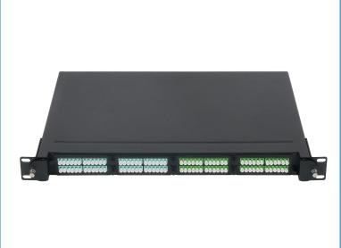 China FTTH High Performance MPO/MTP Cassette Management Fiber Patch Panel For Data Center for sale
