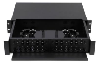 China ODF-RS48 FTTH 48 Port Fiber Optic Patch Panel | Network Solution & Data Center for sale