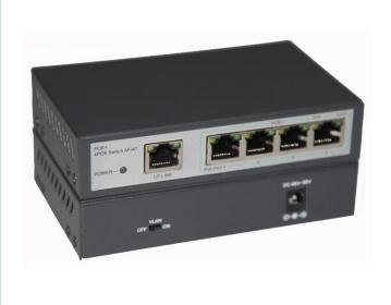 China High-Definition Unmanaged POE Network Switch | High-Quality Electronics DF- 155M-4P-E for sale