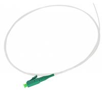 China LC Simplex 0.9mm Fiber Optic Pigtail with Low Insertion Loss for Telecom Applications for sale