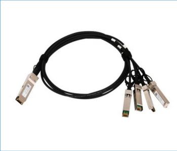 China TKQ-DAC4A-3492Cx QSFP+ to 4 SFP+ Copper Cable Assembly for sale