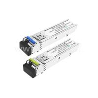 China SFP Transceiver Module 1.25gbps 20km LC Reach Tx1310nm/Rx1550nm Bi-Directional for Data Center FTTH FTTX for sale