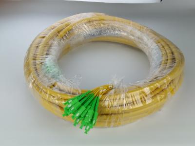 China SC-LC 12F Fiber Optic Patchcord with 12.5mm (Fiber optic sub unit 2.0mm) Cable Diameter for sale