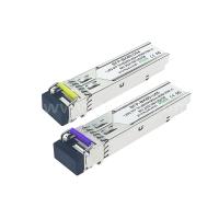 China SFP Transceiver Module 1.25gbps 80km LC Reach Tx1490nm/Rx1550nm SFP Bi-Directional for Data Center FTTH FTTX for sale
