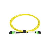 China MPO MTP Fiber Connector with Pull Tab SM MM OM3 OM4 OM5 Fiber Optical Breakout Cable Fiber Optic Patchcord/Optical Fiber Patch Cable/Optical Fiber Trunk Cable/Optic Fiber Fanout Cable for High Density for sale