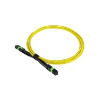 China MPO MTP Fiber Connector with Pull Tab SM MM OM3 OM4 OM5 Fiber Optical Breakout Cable Fiber Optic Patchcord/Optical Fiber Patch Cable/Optical Fiber Trunk Cable/Optic Fiber Fanout Cable for High Density for sale