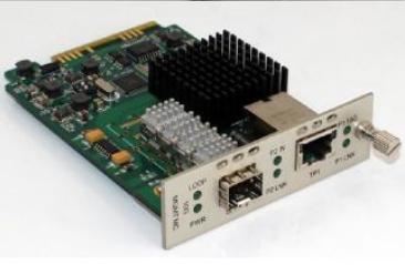 China 10G Fiber Media Converter Card Factory Direct Sales Reliable Network Connection for sale