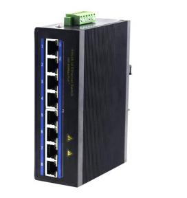 China Industrial Grade PoE Switch 8 port 10/100Mbps PoE （ DF-8EPI） for sale