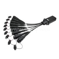 China Waterproof SC/APC 1x8 Mini FiberHub CLOSURE ITU-T SM G657A2 Fiber Optic PLC Splitter IP68 for sale