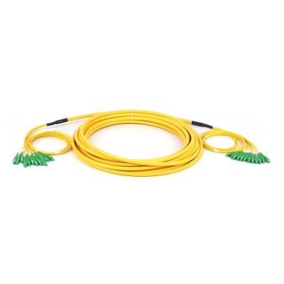 China Ultra-High Density Patch Cord: SC-LC 12F with Innovative 2.0mm Micro-Tube Structure & Slim 12.5mm Cable for sale