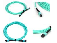 China 12F MPO MTP OM3 Cable for High Density, Plug and Play Data Center Aggregation for sale