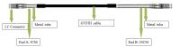 China DLC/DLC, GYFJH, 2 Core. Outdoor Armored Patchcord for sale