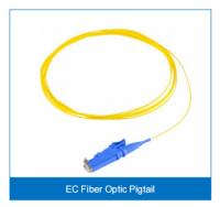 China EC Fiber Optic Pigtail LSZH/PVC SM/MM for sale