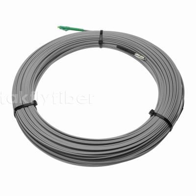 China Pullable PRE-Connectorized Bullet SCAPC FTTH Drop Cable Fiber Optic Patchcord 2.0x5.2mm for sale