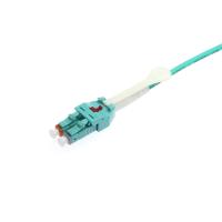 China 3.0mm Diameter LC Uniboot OM4 Patch Cord with Polarity Reversible Feature for sale