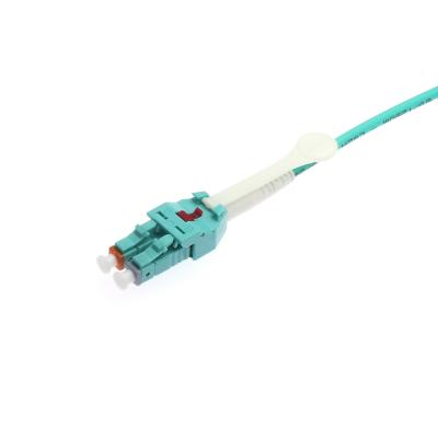 China 3.0mm Diameter LC Uniboot OM4 Patch Cord with Polarity Reversible Feature for sale