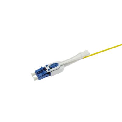 China LC Uniboot Fiber Optic Patch Cable with 2.0mm Diameter and OS2 SM G657A for High-Density Environments for sale