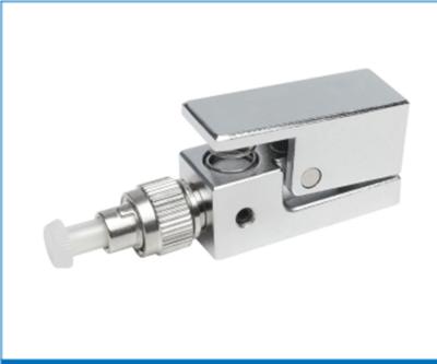 China FC Round Bare Fiber Adapter SM/MM Low IL 0.2dB High Performance for sale