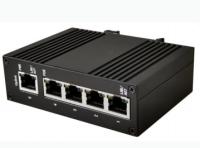 China 5-port Megabit Industrial DIN-Rail POE Switch for sale